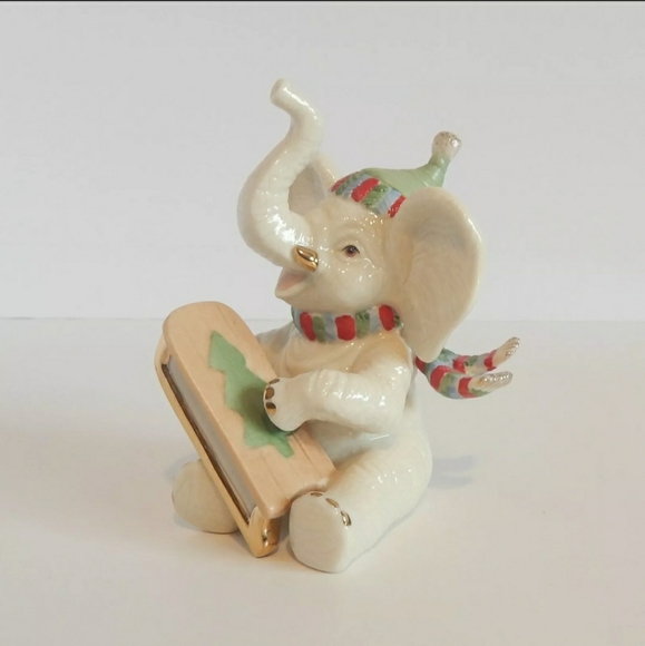 Lenox | Holiday | Lenox Snowy Day Elephant Figure | Poshmark